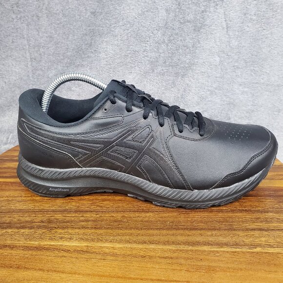 Asics | Shoes | Asics Gel Contend Sl Shoes Womens 1 Wide Black Leather ...